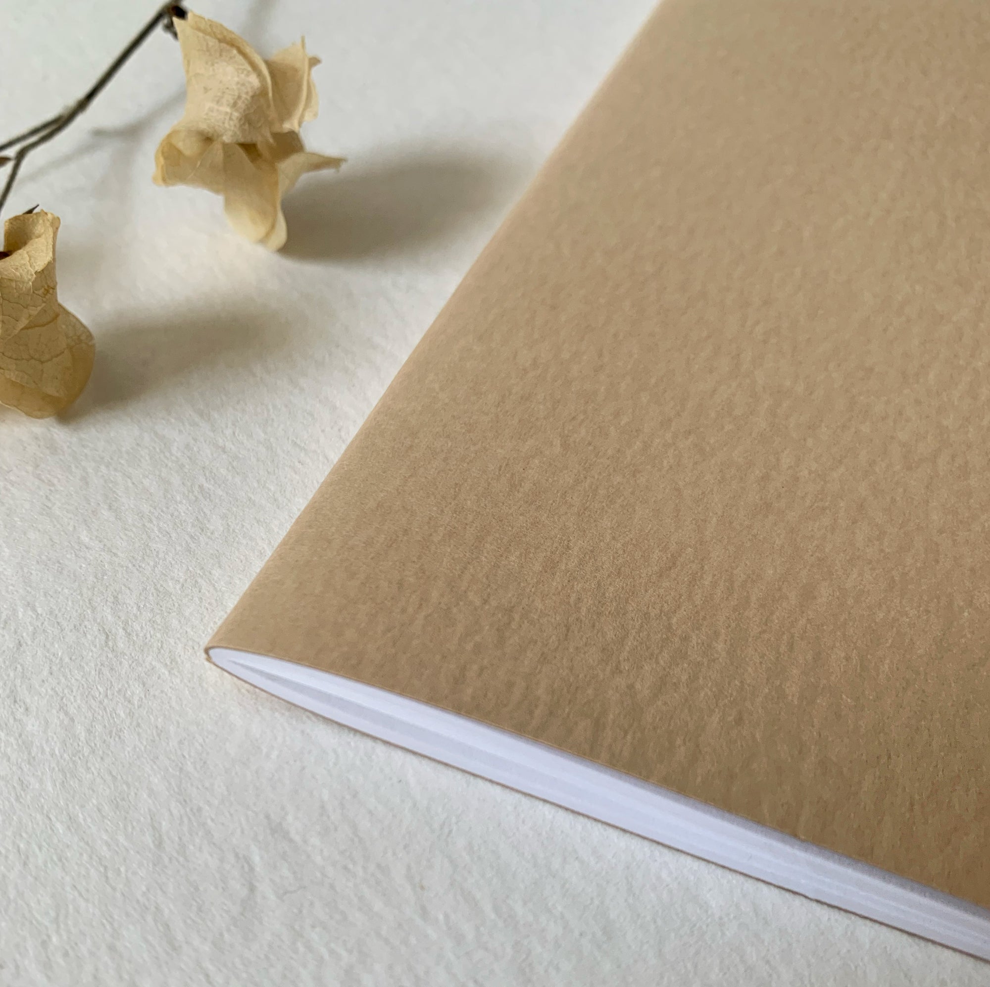 A5 Slimline Embossed Notepad - Stone - Matere Studio